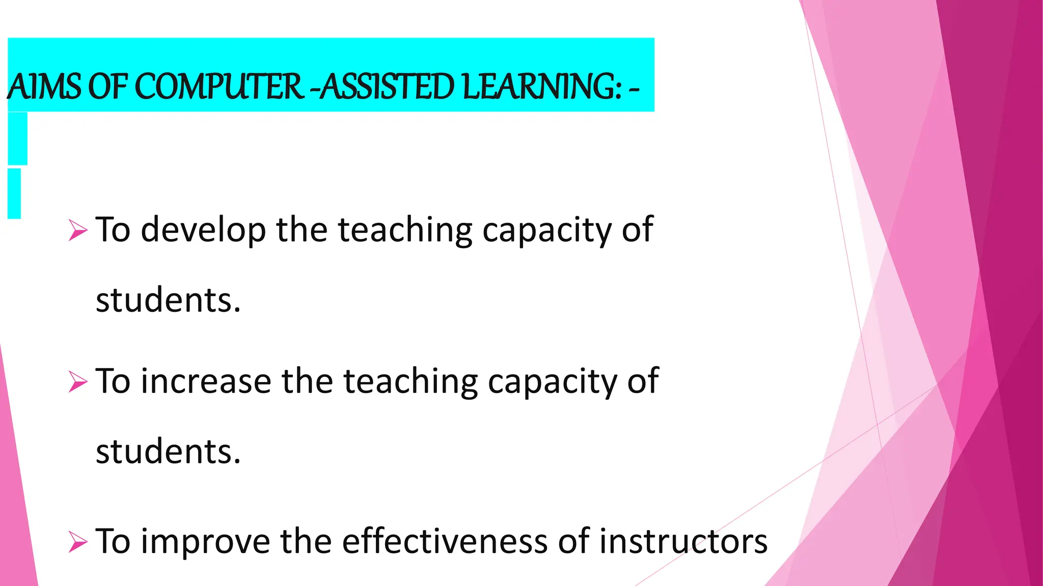 CAL-Computer Assisted learning ppt by @Tarun sir | PPTX