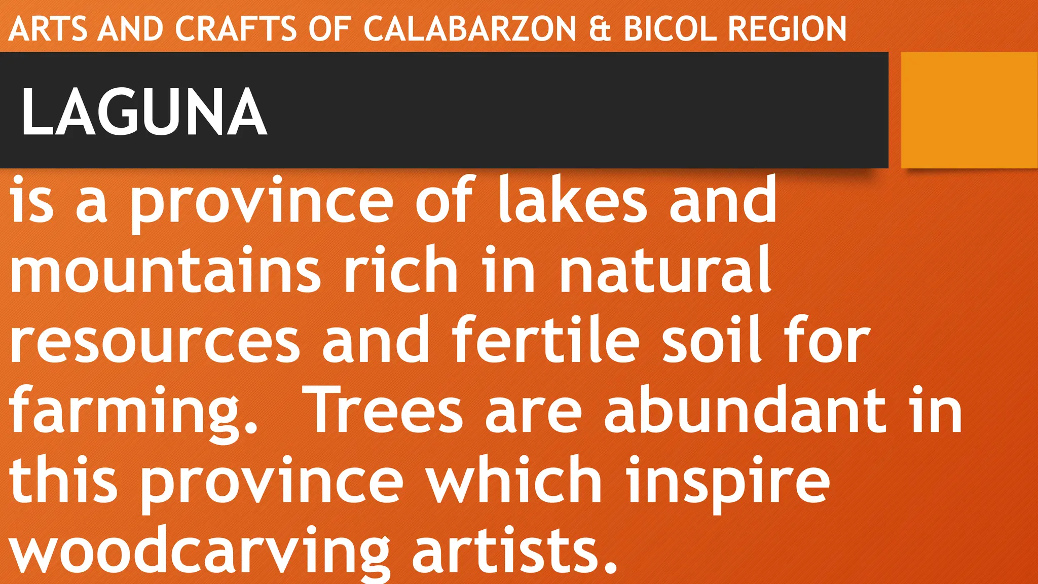Arts and Crafts of Calabarzon and Bicol Region | PPTX