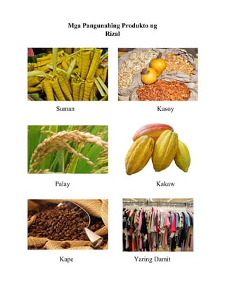 Produkto ng Calabarzon | PDF