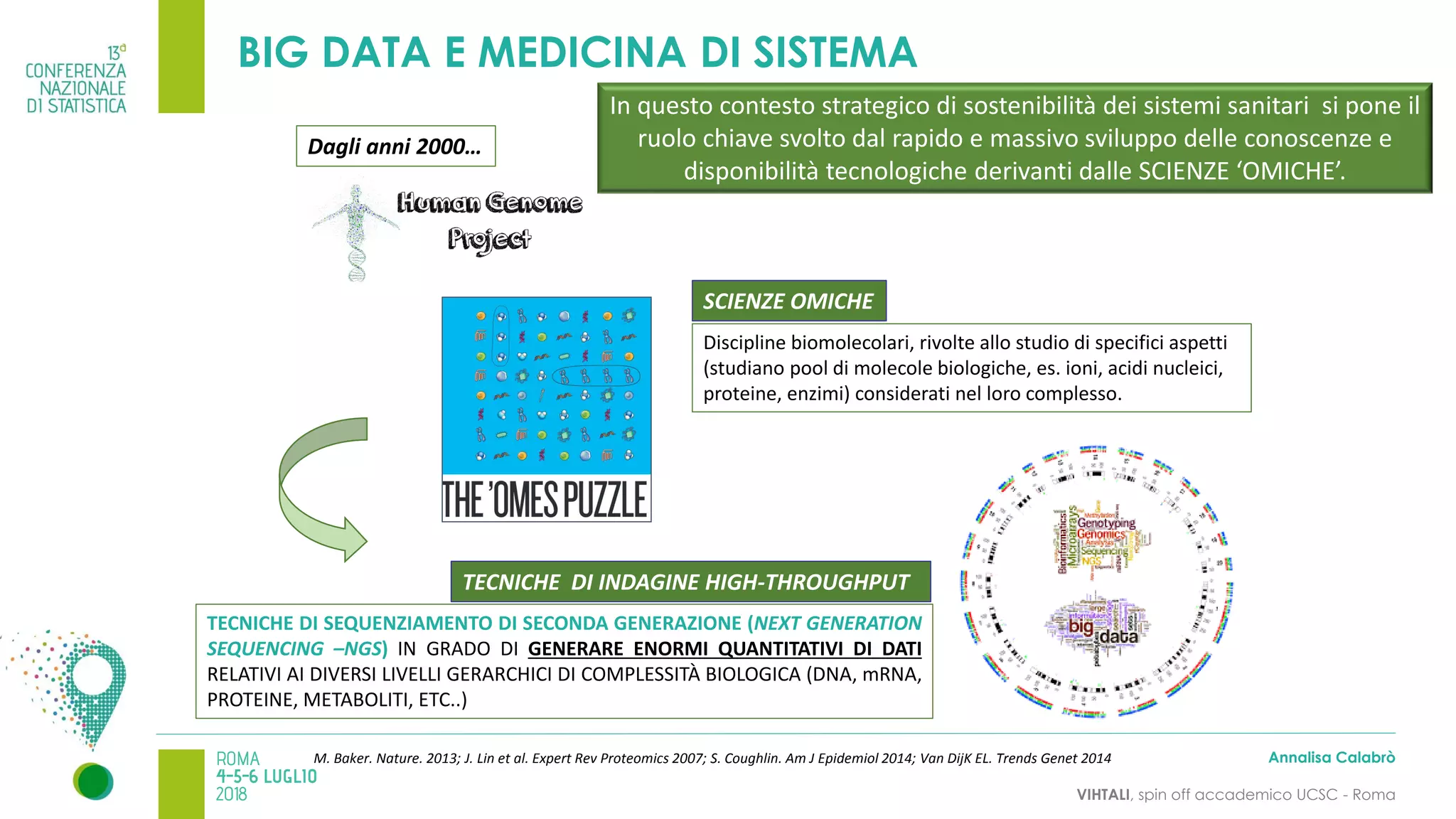 Anna Lisa Calabro', Data analysis in ambito medico-sanitario | PDF