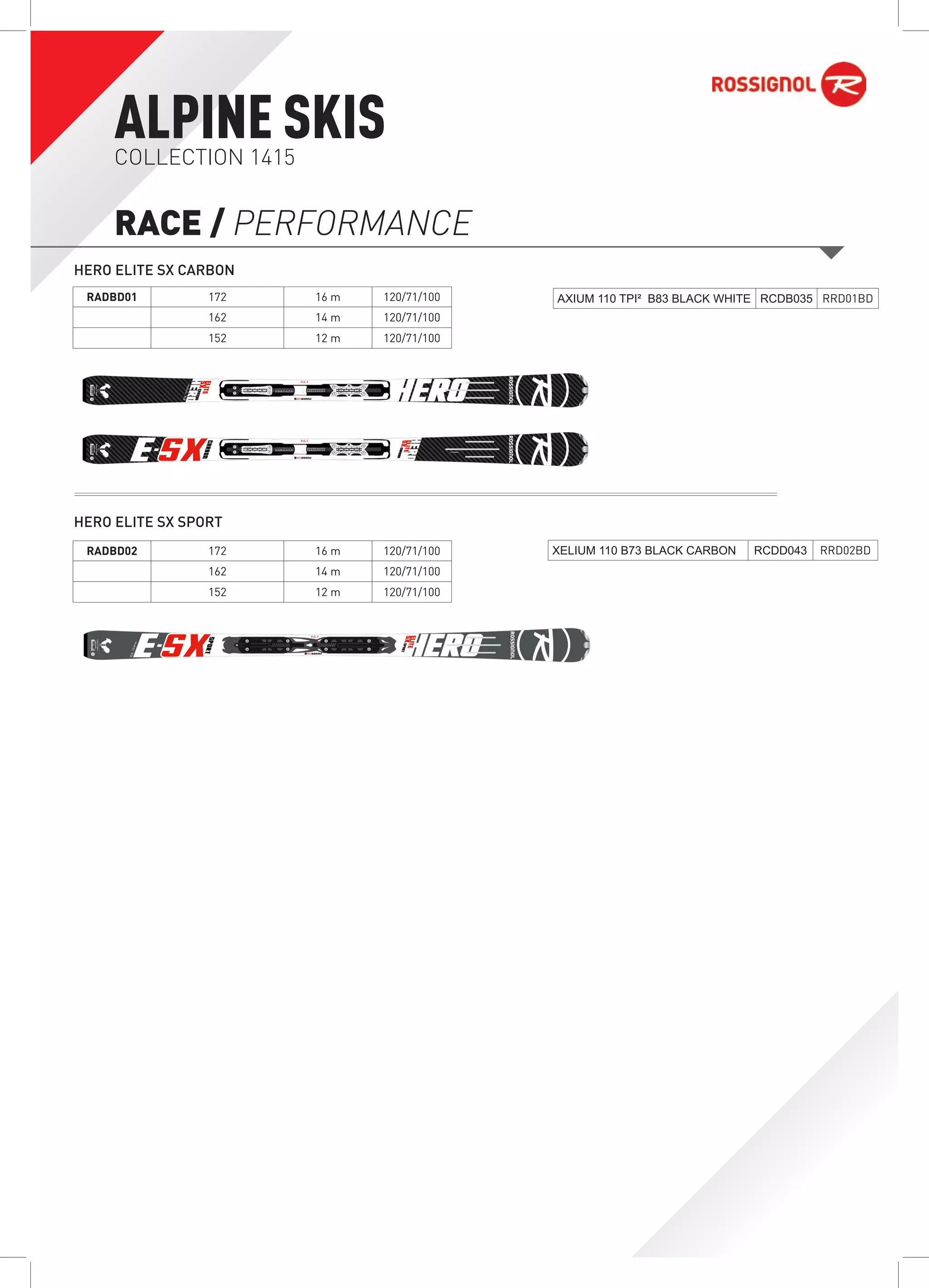 Rossignol Race | PDF | Snowboarding | Extreme Sports