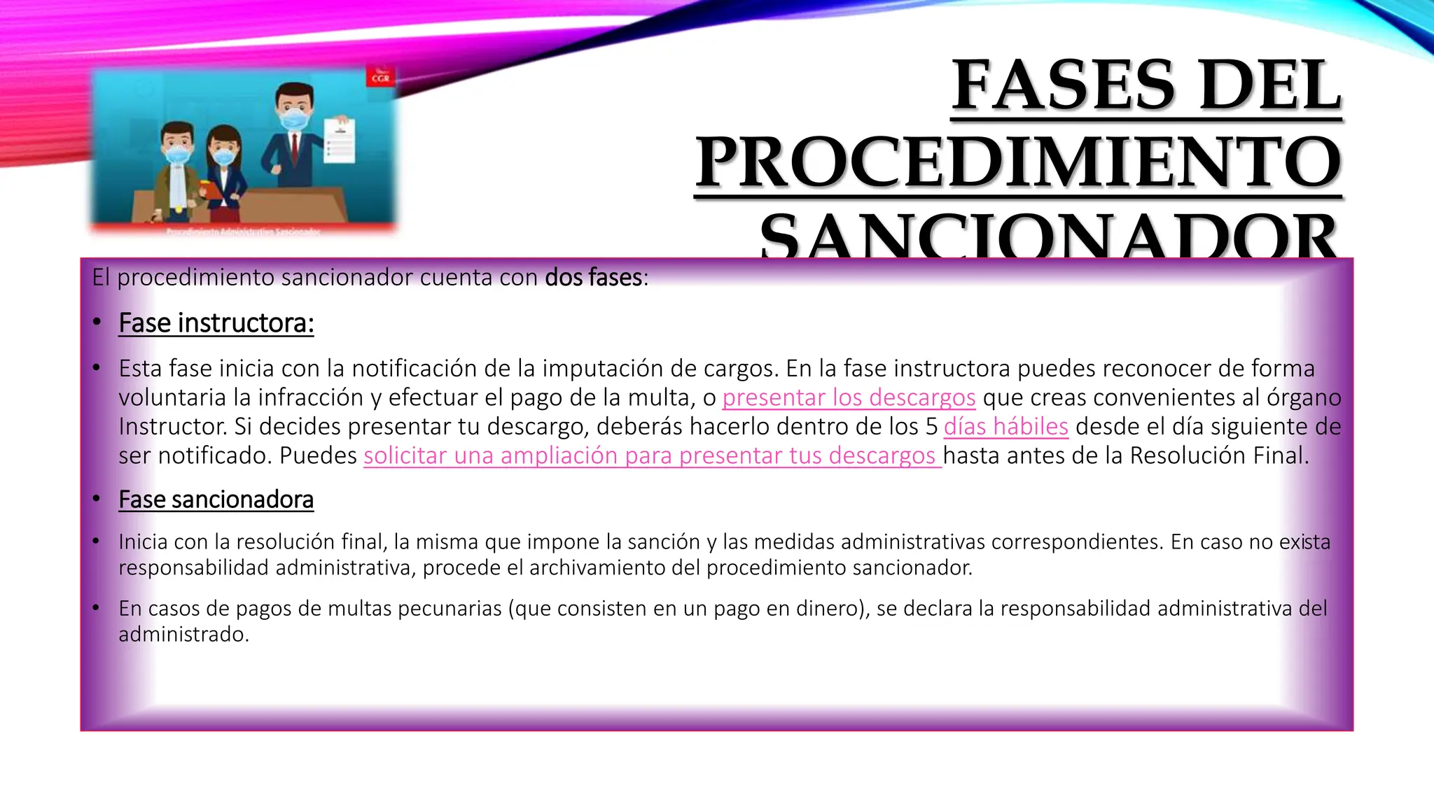 Procesamiento Sancionador | PPT