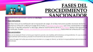 Procesamiento Sancionador | PPT