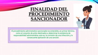 Procesamiento Sancionador | PPT