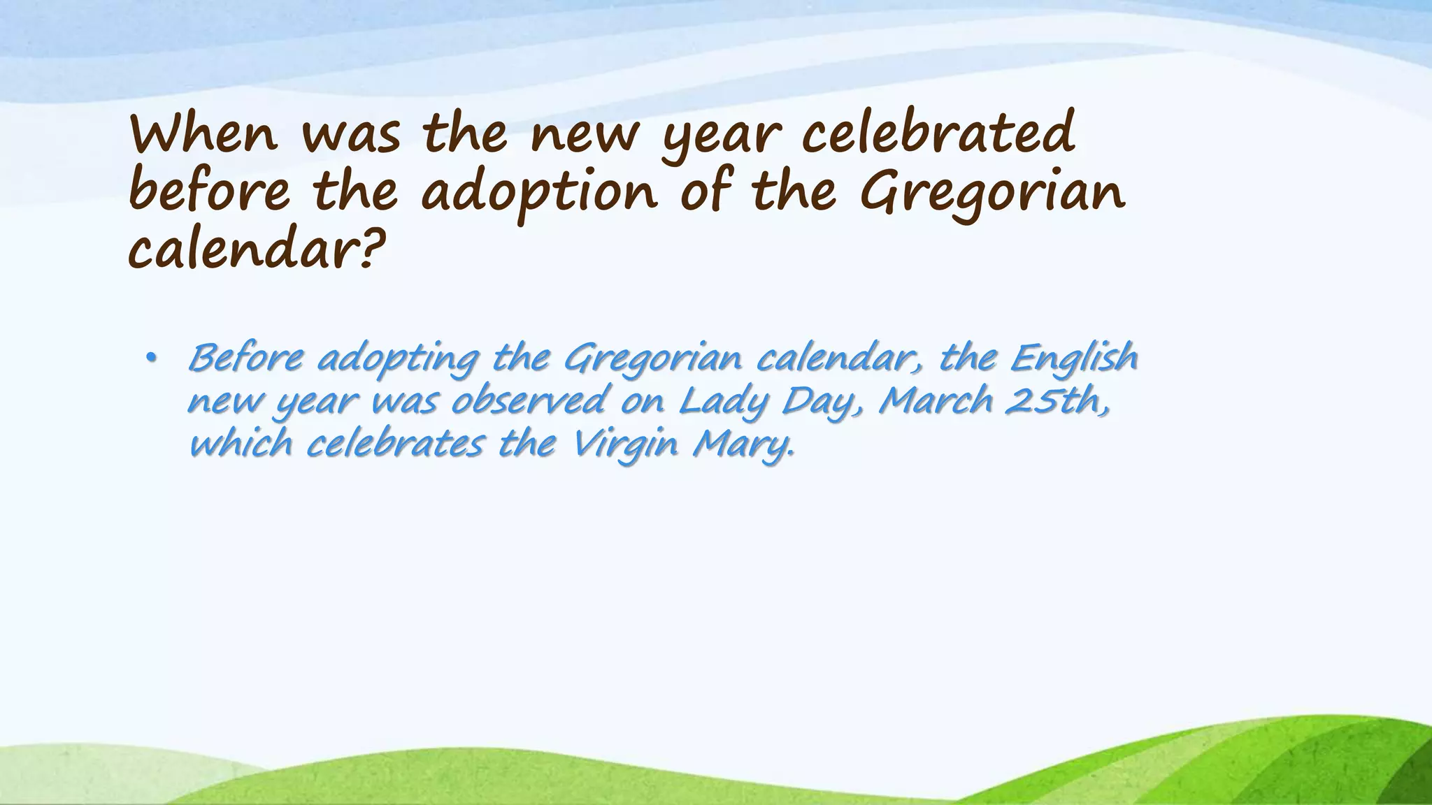 Do You Know These Interesting Facts About Calendars? | PPT