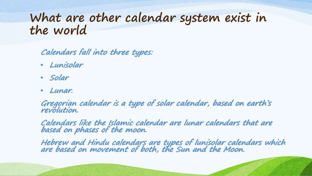 Do You Know These Interesting Facts About Calendars? | PPT