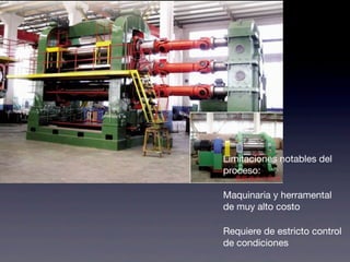 Proceso de transformación de plásticos de calandra y compresion v.2014