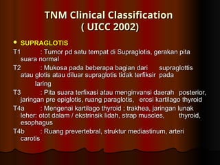 Cancer LARING atau Keganasan pada daerah Laring.ppt