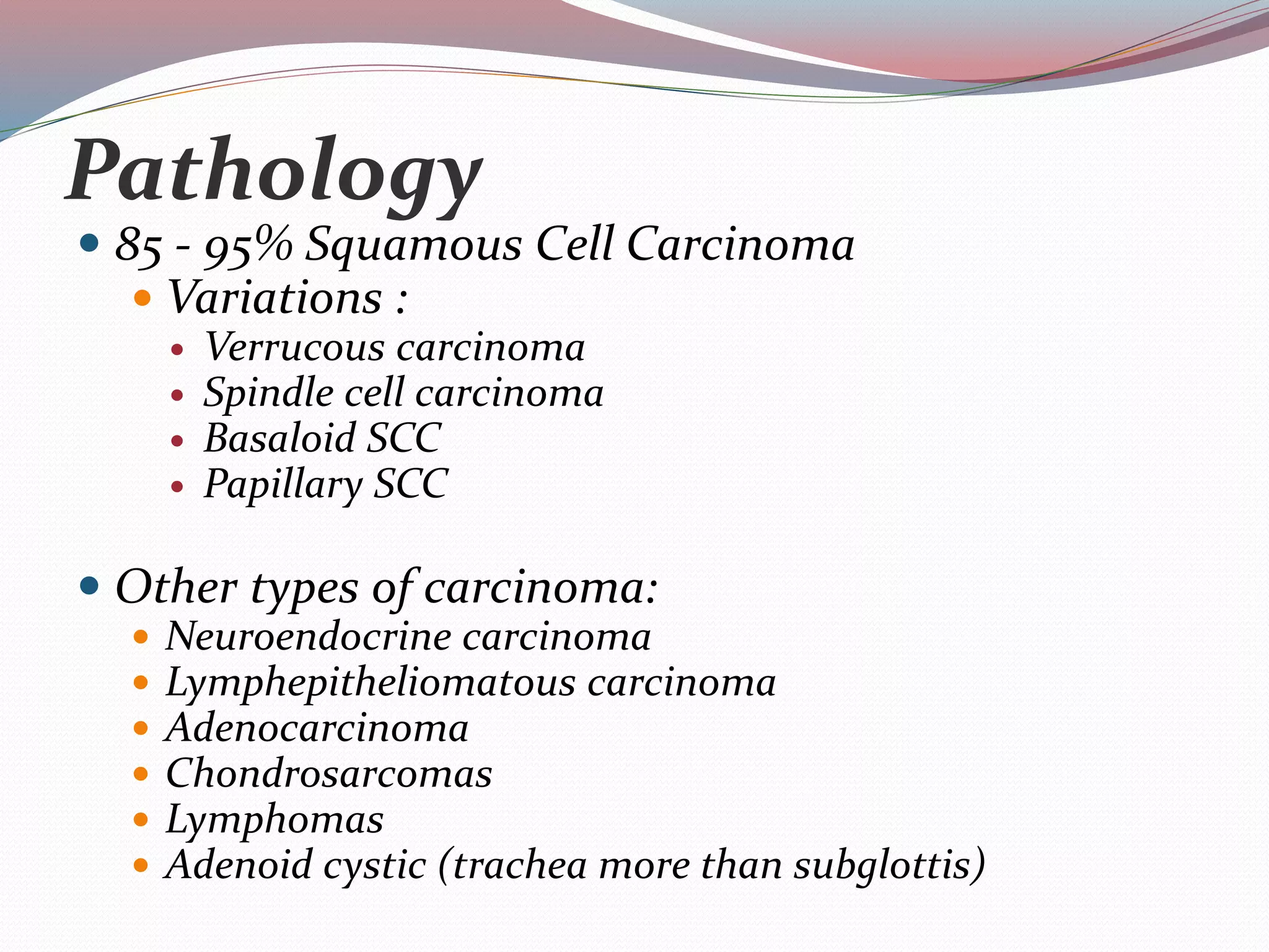 Management of Ca larynx | PPTX