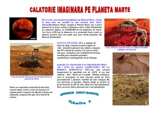 Calatorie pe marte | DOC