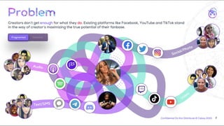 Calaxy's $26M pitch deck: Web3 influencer platform | PDF
