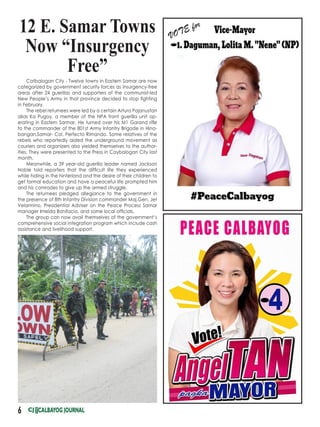 Calbayog journal April 2016 | PDF
