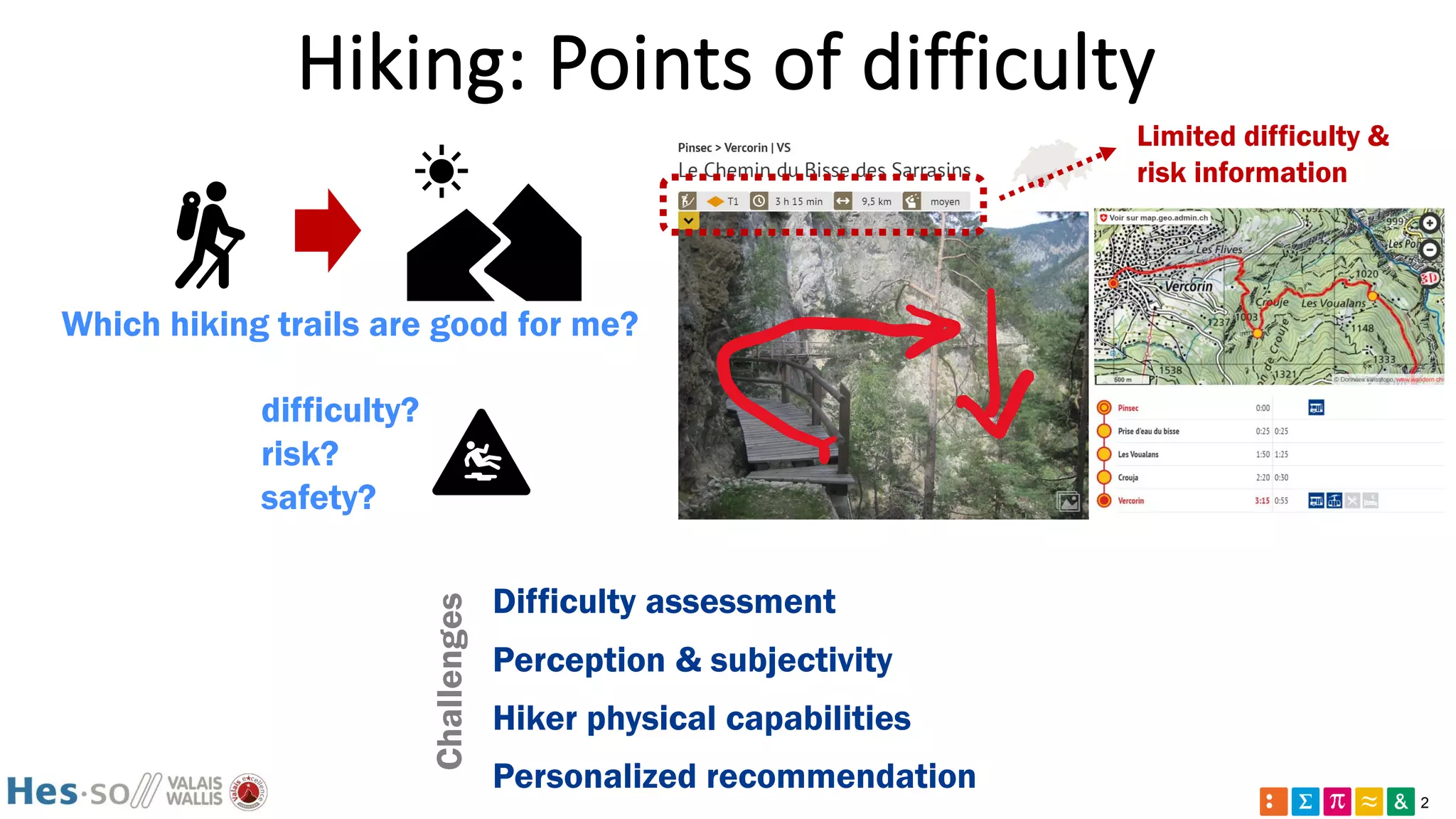 A Platform for Difficulty Assessment and Recommendation of Hiking ...