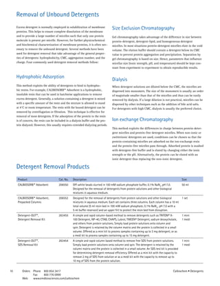 Calbiochem detergentsbook | PDF