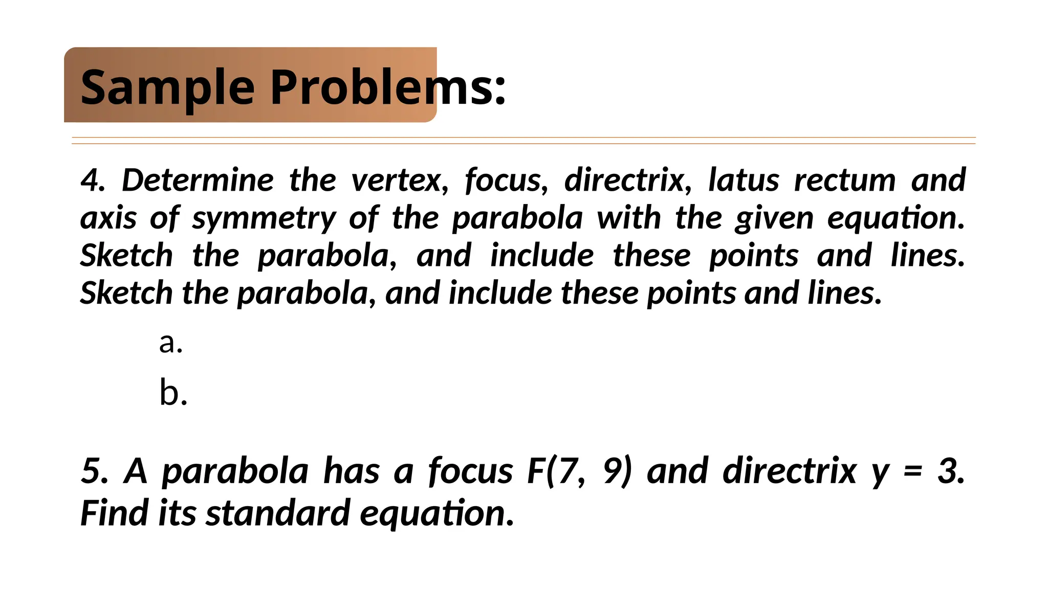 Lesson 2 - Parabolas and Its Application | PPTX