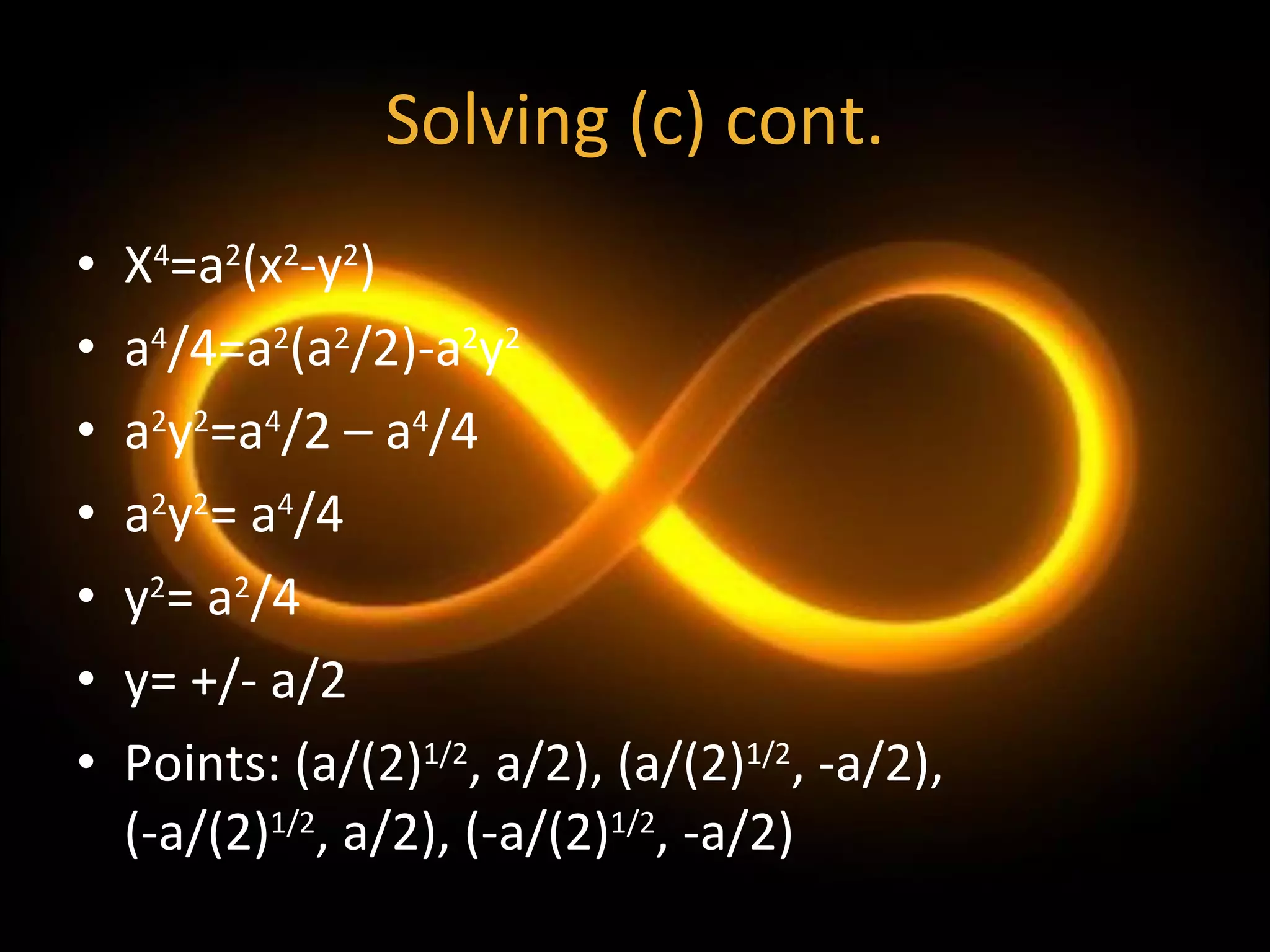 Figure Eight Curve | PPT
