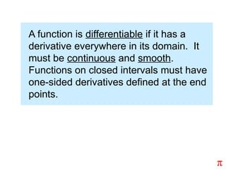 Derivatives and its roules( derivative of product functions) | PPTX