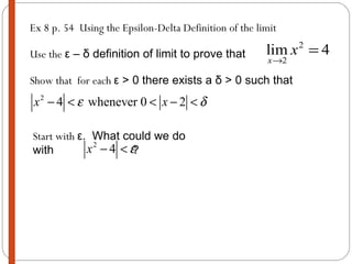 Calc 1.2b eps delt | PPT