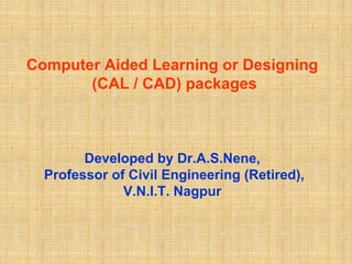 Cal cad software packages | PDF | Civil Engineering Industry | Industries