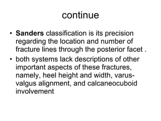 Calcaneal Fractures | PPT
