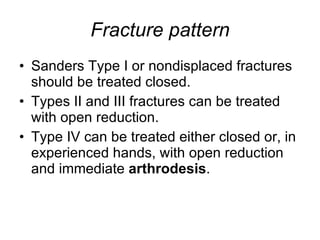 Calcaneal Fractures | PPT