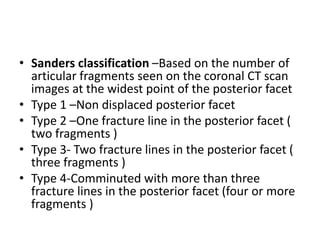 CALCANEAL FRACTURE AND ITS DETAILS WITH MALUNION | PPTX | Death, Injury ...