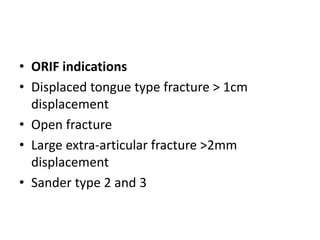 CALCANEAL FRACTURE AND ITS DETAILS WITH MALUNION | PPTX