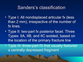Calcaneal fractures new | PPT