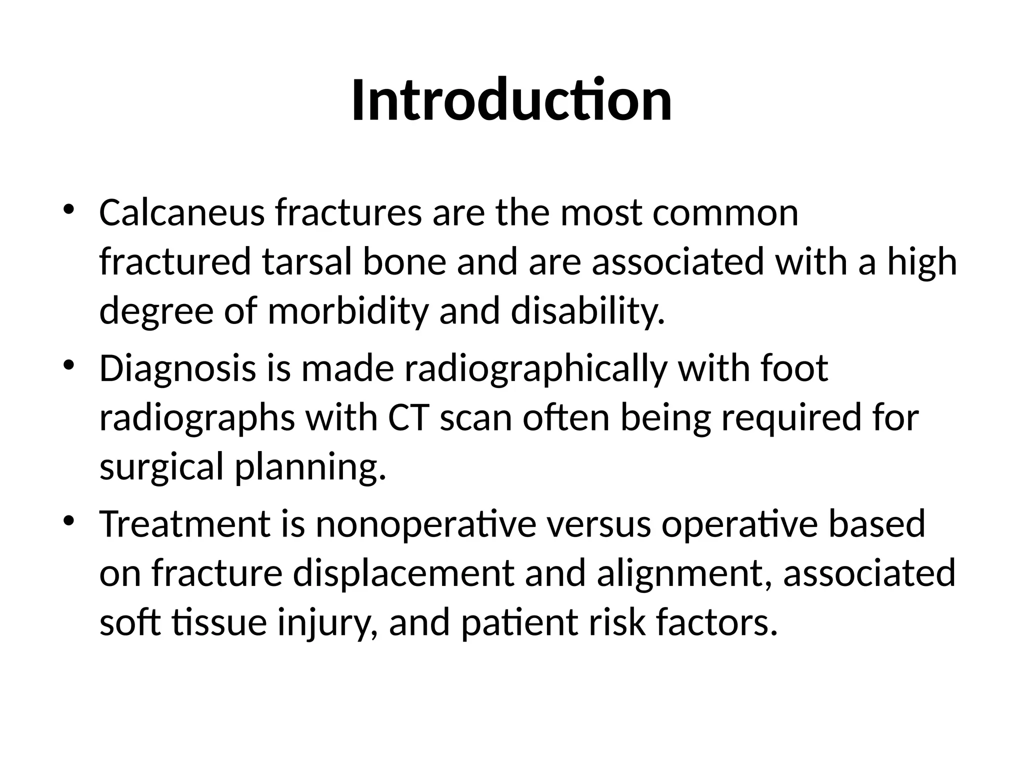 Calcaneus Fractures a brief presentation | PPTX