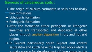 Calcareous soils ppt1.pptxgftrdtfaytydrt | PPTX