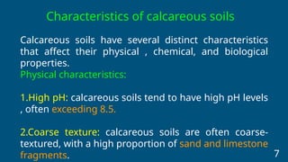 Calcareous soils ppt1.pptxgftrdtfaytydrt | PPTX