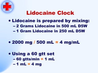 Calc drip rates | PPT