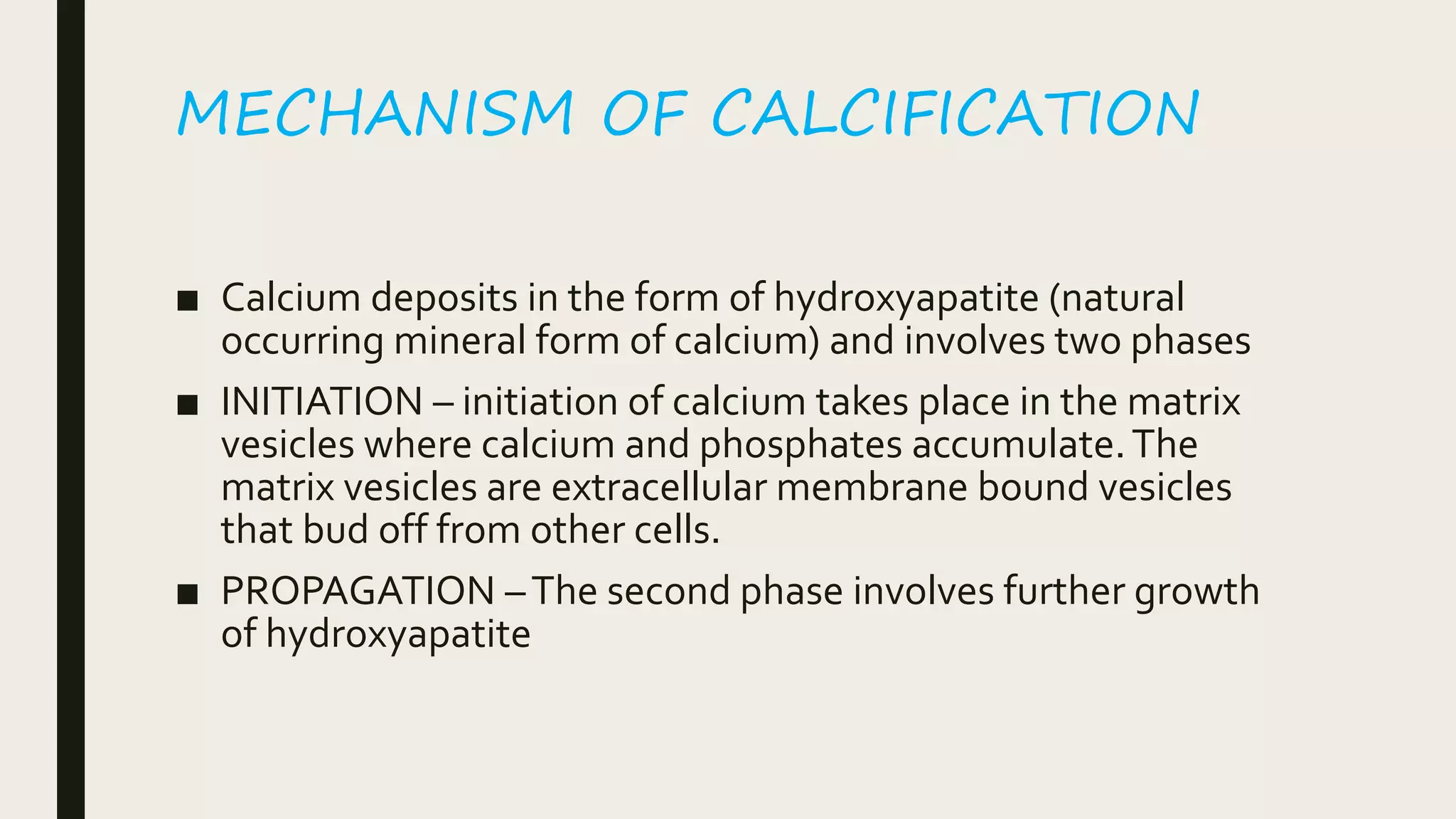 Pathologic Calcification | PPTX