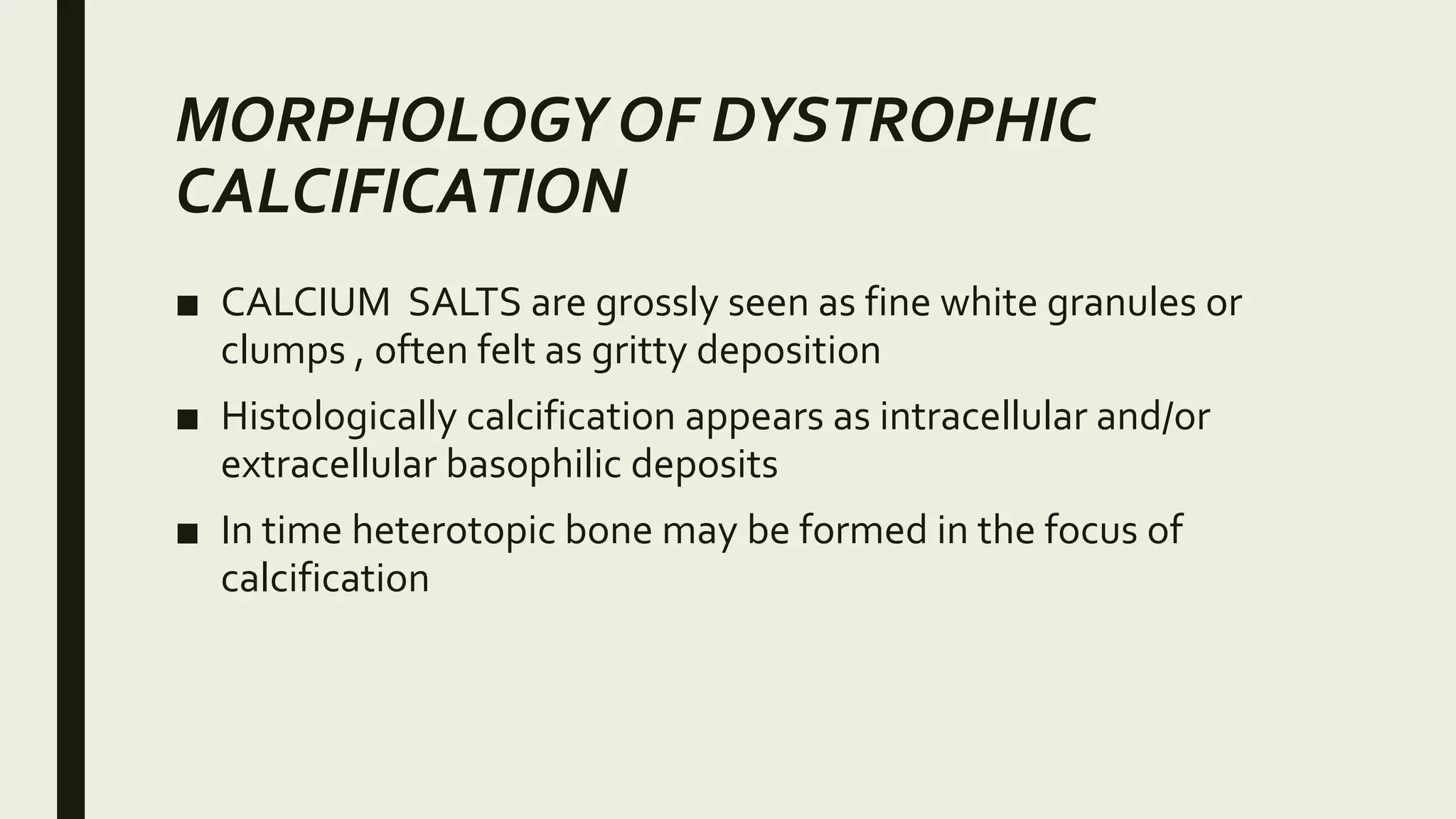 Pathologic Calcification | PPTX