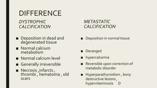 Pathologic Calcification | PPTX | Bone and Joint Conditions | Diseases ...