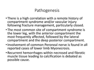 Calcific Myo-necrosis | PPTX