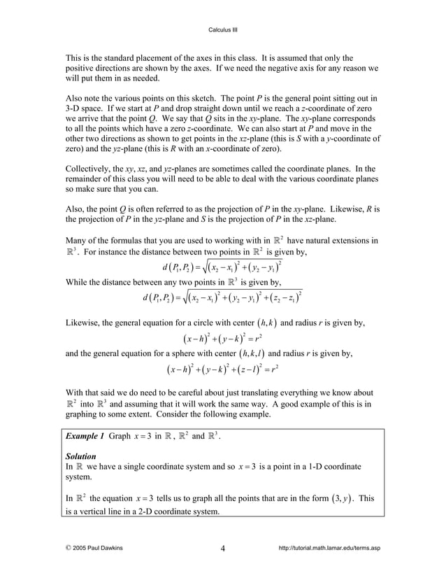 Calc iii complete | PDF
