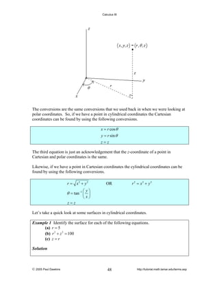 Calc iii complete | PDF