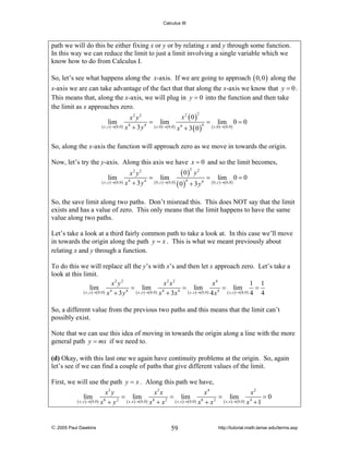 Calc iii complete | PDF