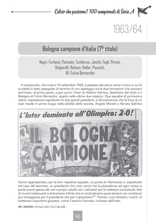 Calcio che passione! 100 campionati di serie A | PDF
