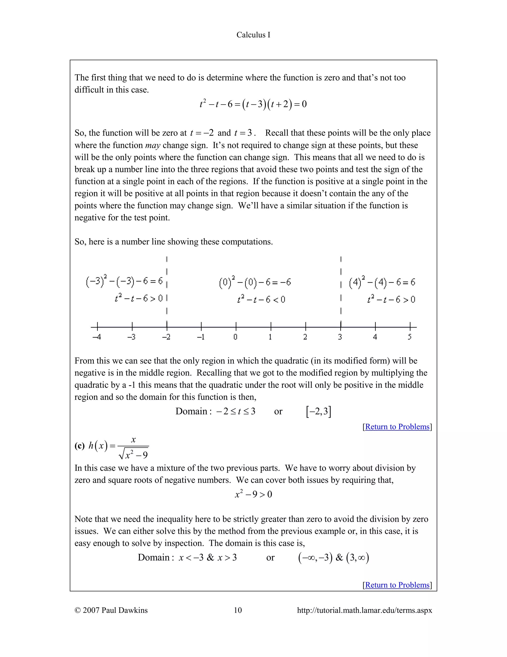 Calculus - Functions Review | PDF