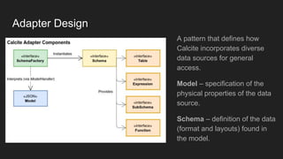 Apache Calcite: A Foundational Framework for Optimized Query Processing Over Heterogeneous Data ...