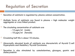 Calcitonin ppt.ppt for medical students. | PPT