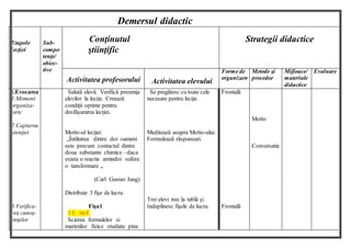 Calciul | DOCX