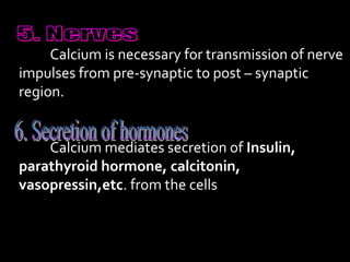 Calcium | PPT