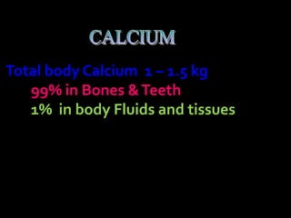 Calcium | PPT