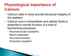 Calcium | PPT