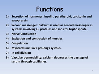 Calcium | PPTX