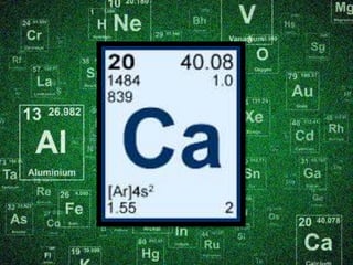 Chemical Element:Calcium | PPTX