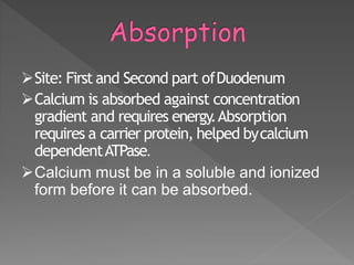 Calcium | PPTX